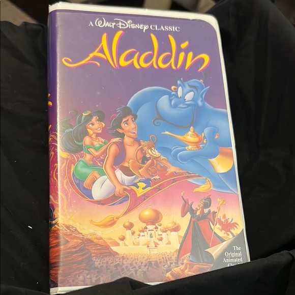 Disney | Other | Disney Aladdin Vhs Purple And Blue | Poshmark